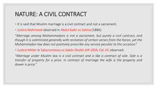 Meaning and nature of marriage | PPT