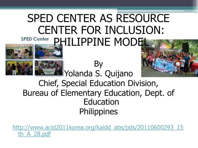 Meaning and nature of sped | PPTX | Special Needs Kids | Parenting