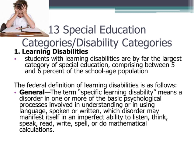 Meaning and nature of sped | PPTX | Special Needs Kids | Parenting