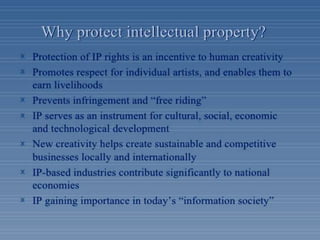 Meaning and scope intellectual property rights | PPTX
