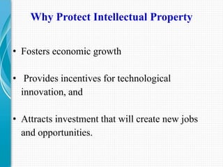 Meaning and scope intellectual property rights | PPTX
