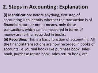 Meaning and scope of accounting | PPTX
