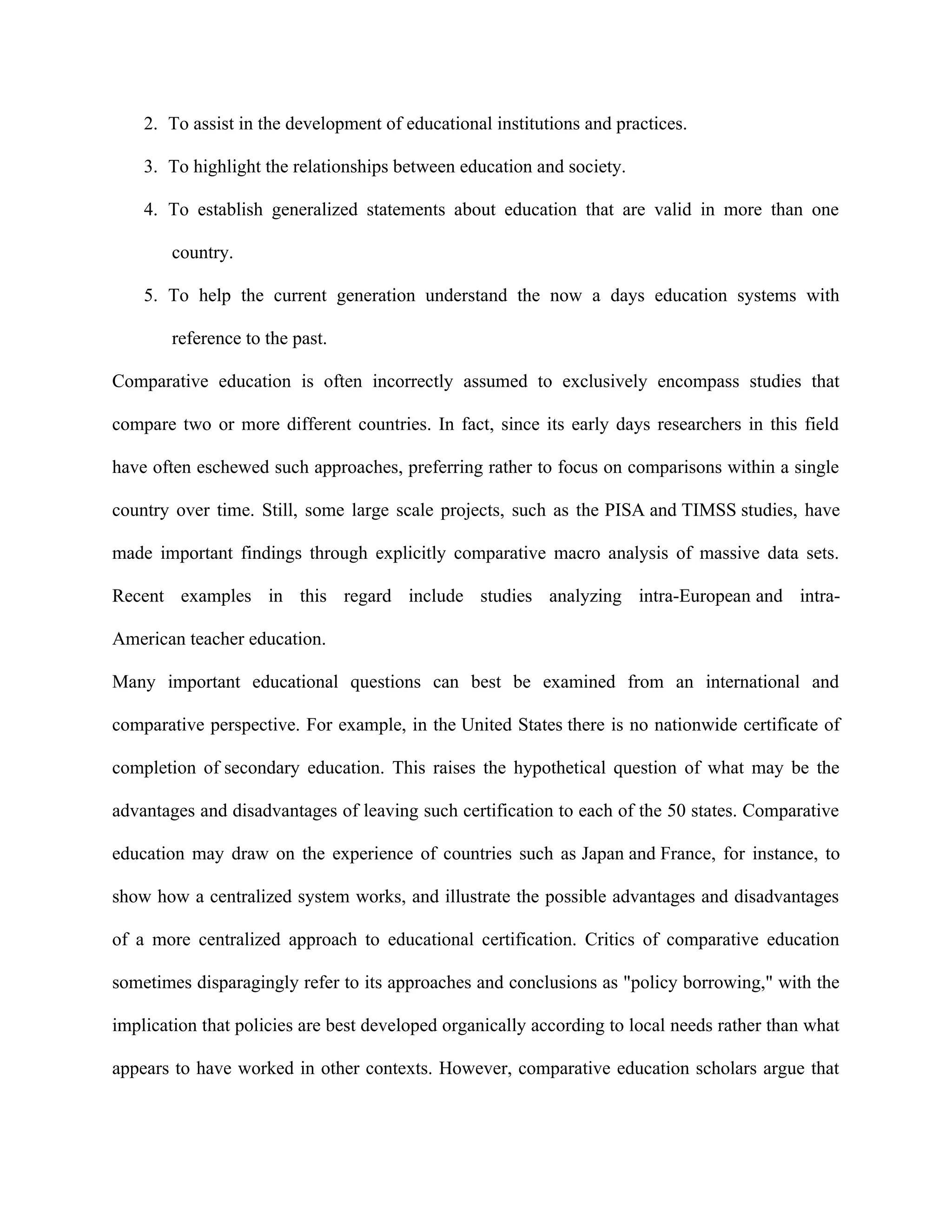 Meaning and Significance of Comparative Education.docx