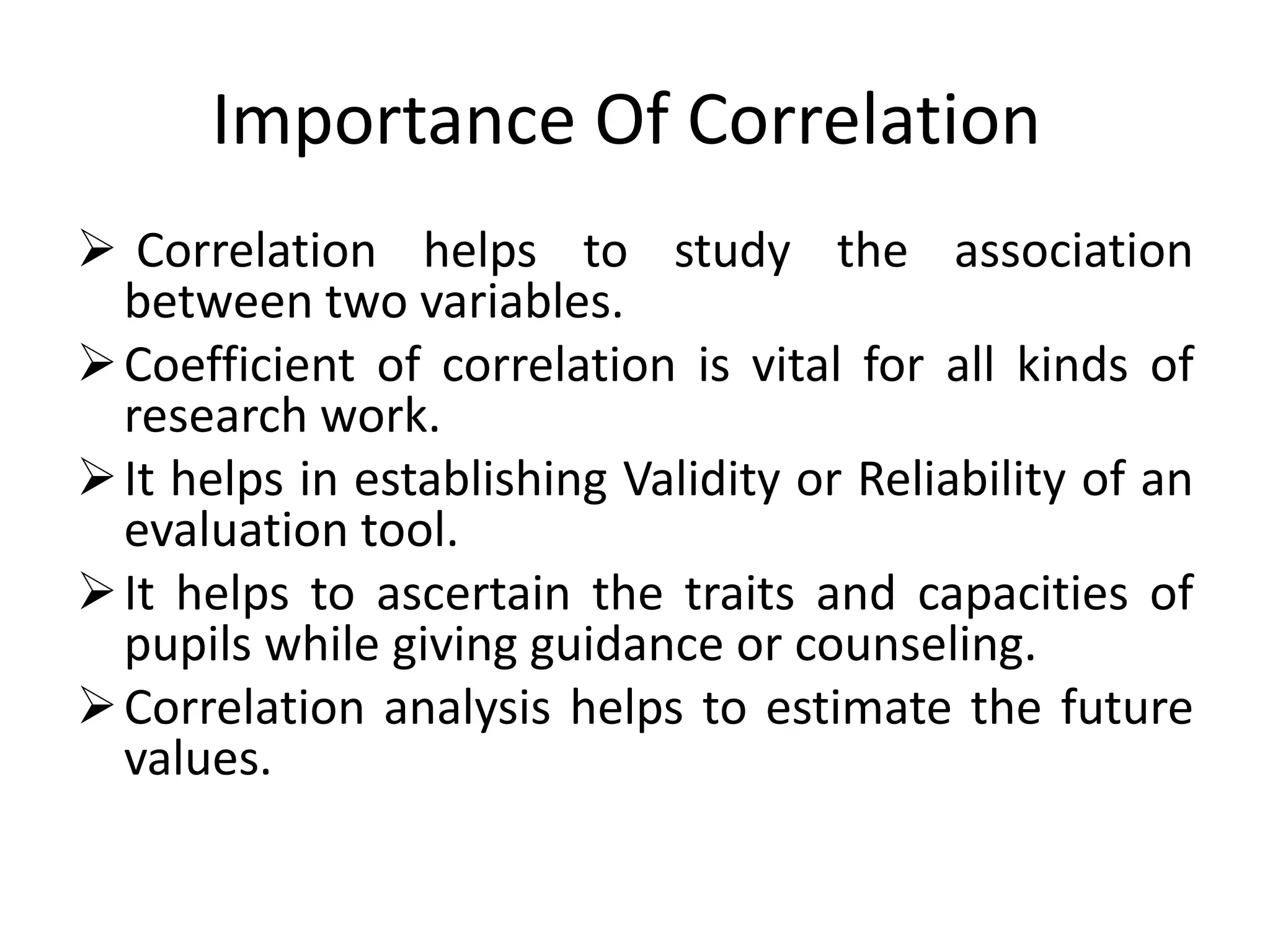 Meaning and types of correlation | PPTX