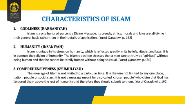 Meaning, Characteristics and Sources of Islamic Religion.pptx