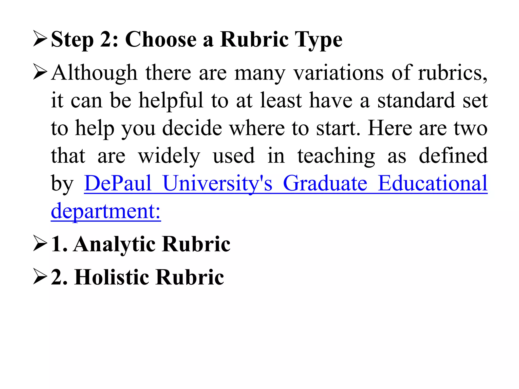 Meaning, Construction and uses of rubrics.pdf