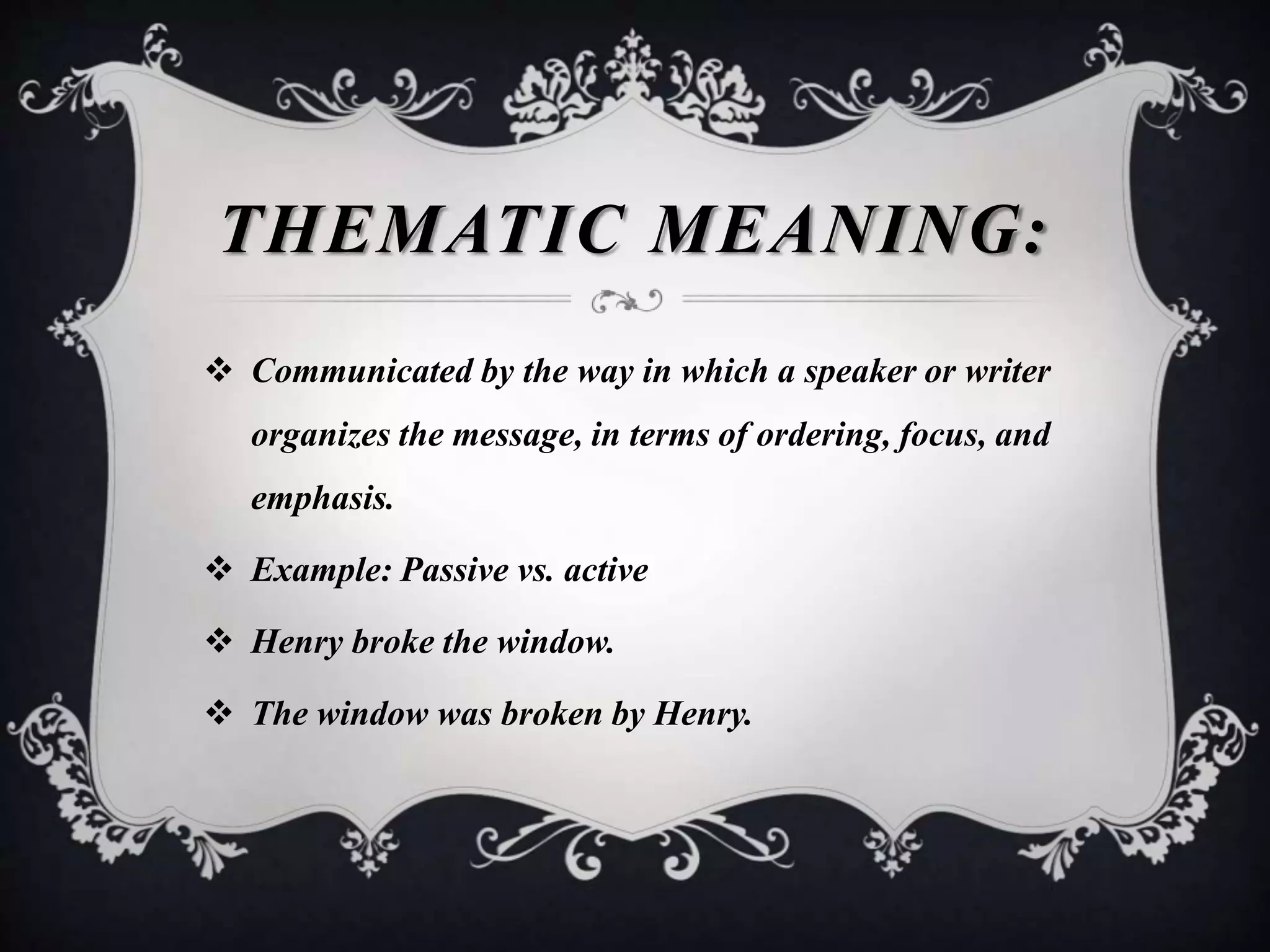 Meaning, context ,co text 2 | PPTX