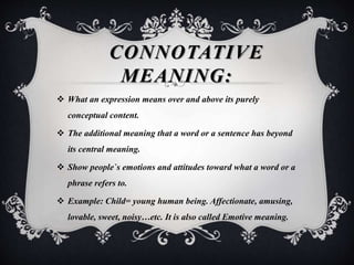 Meaning, context ,co text 2 | PPTX