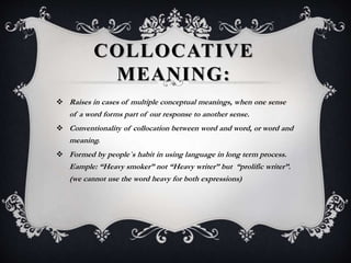 Meaning, context ,co text 2 | PPTX