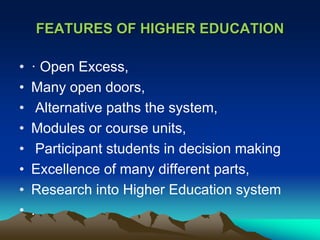 Meaning & Defination of Higher Education.ppt