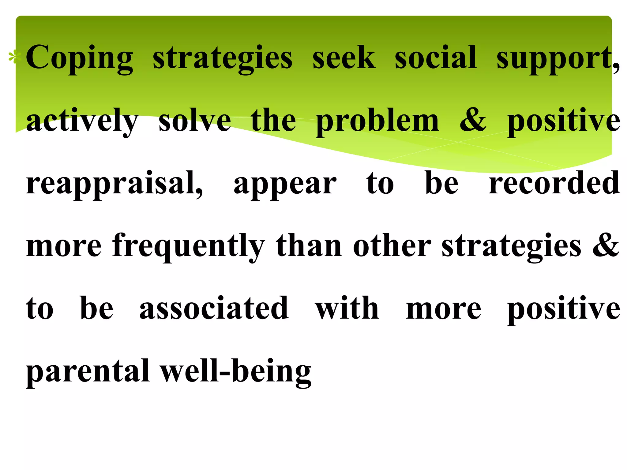 Meaning ,definition concept ,family support and coping skills | PPT