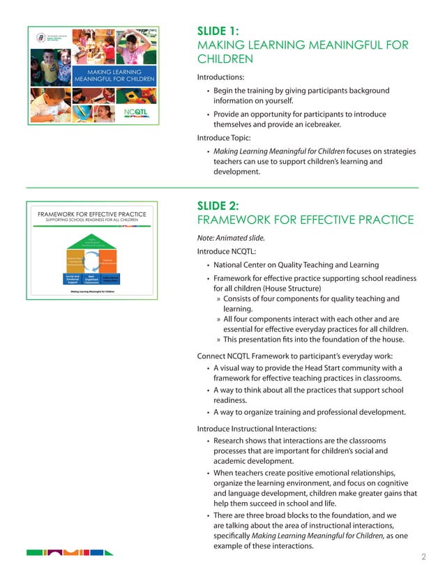 Brearn Wright -- Making Learning Meaningful | PDF