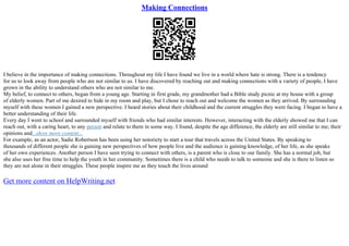 Meaningful Connection | PDF