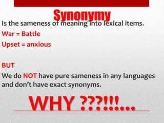 Meaningful relations | PPT