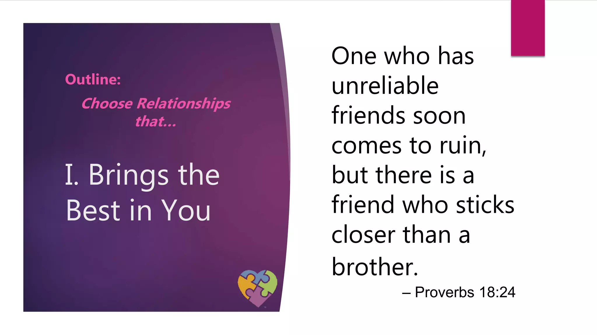 Developing Meaningful Relationships | PPTX
