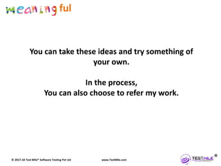 Meaningful UI Test Automation | PPT