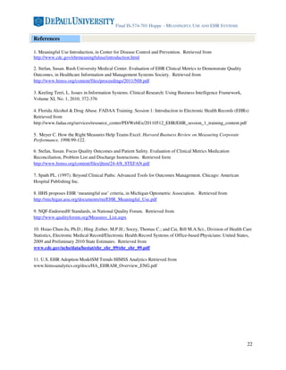 Rush University Medical Center Meaningful Use Case Study | PDF