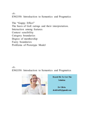 Meaning in Language An Introduction to Semantics and Pragmatics | PDF | Free Download