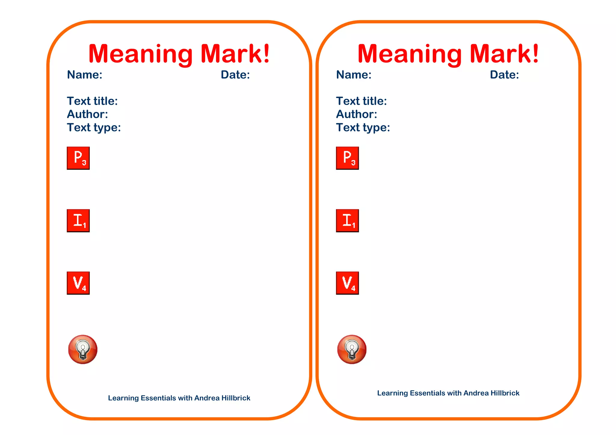 Meaning mark with icons | PDF