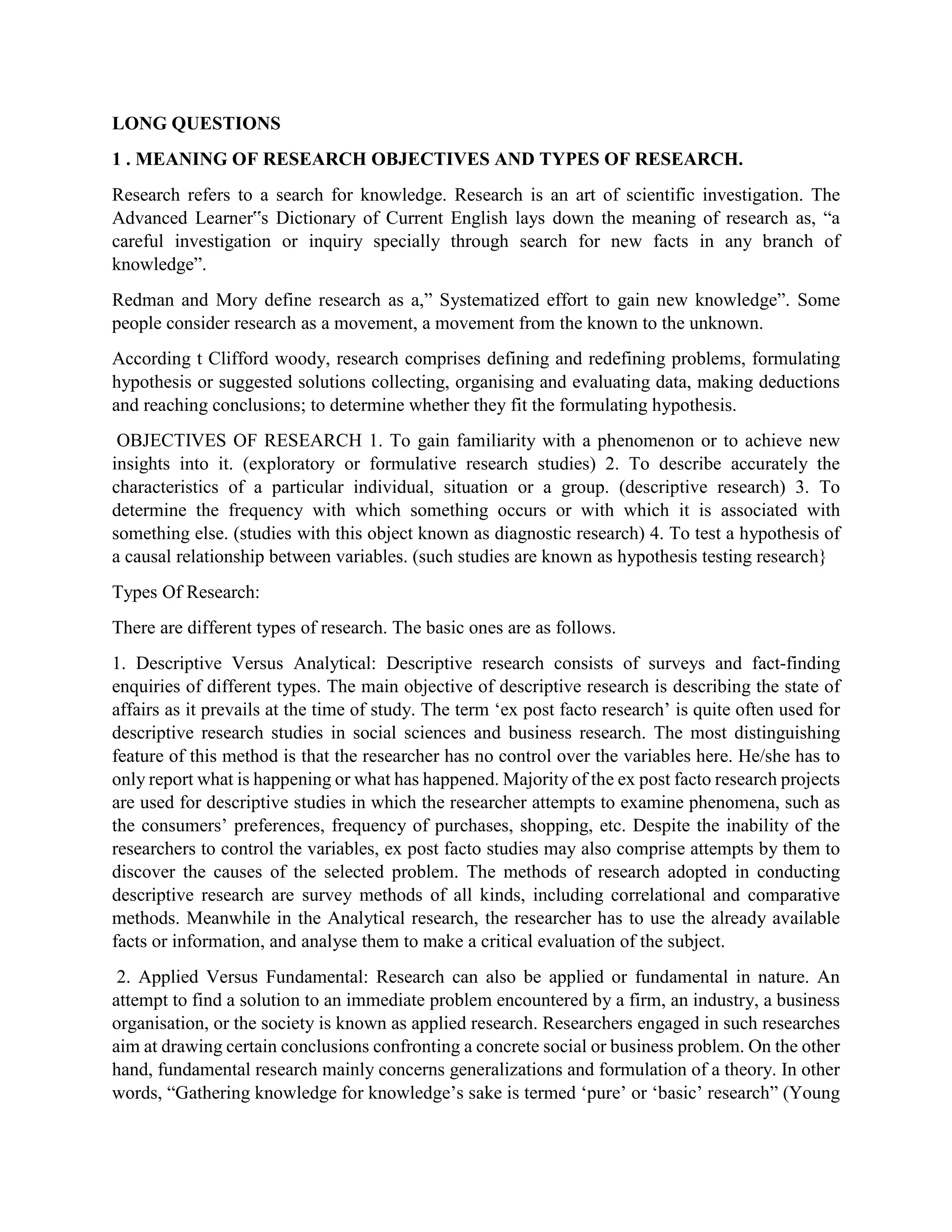 Meaning objectives | PDF