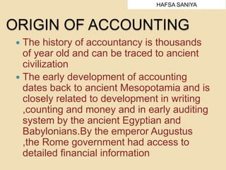 Meaning Of Accounting | PPTX