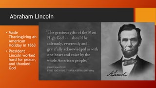 Meaning of American Thanksgiving | PDF