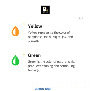 Meaning of colors | PPT