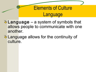 Meaning of culture | PPT