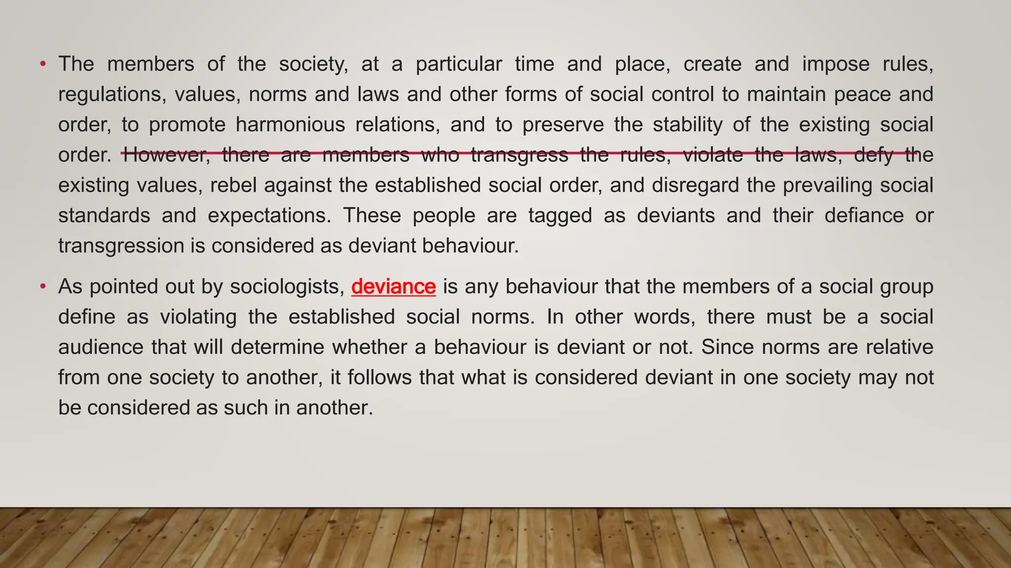 Meaning of Deviance and its sociology.pptx