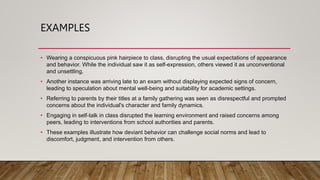 Meaning of Deviance and its sociology.pptx | Genetics | Science