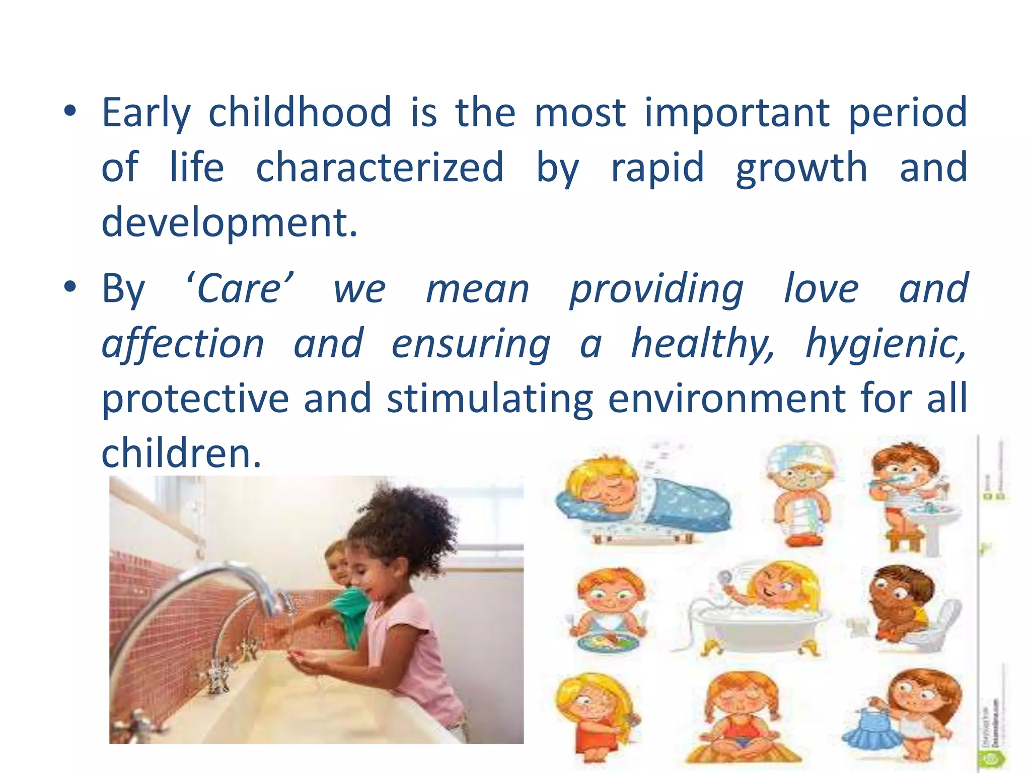 Meaning of early childhood care & education | PPTX