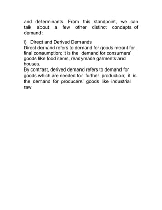 Meaning of economics | DOCX