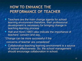 Meaning of educational change | PPT