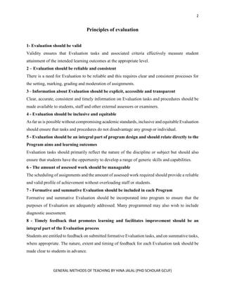 Evaluation in Education | PDF