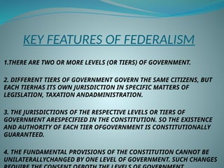 MEANING OF FEDERALISM class 10th ppt.pptx