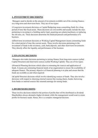 Introduction of FINANCIAL MANAGEMENT | PDF