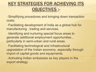 Meaning of foreign trade policy | PPT
