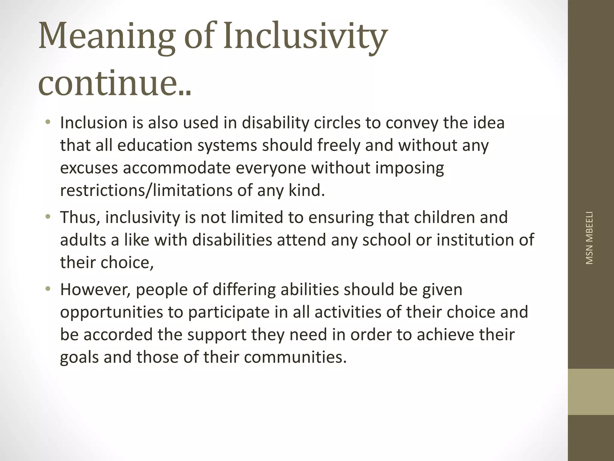 Meaning of Inclusivity and Inclusive Education.pptx