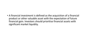 Meaning of Investment and its Features.pptx