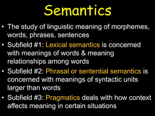 Meaning of language 4 | PPT | Free Download