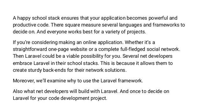Meaning of Laravel and What are Its Applications.pptx