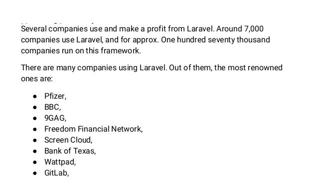 Meaning of Laravel and What are Its Applications.pptx