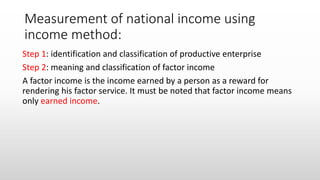 national income | PPTX | Government Support and Welfare | Financial ...
