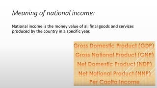 national income | PPTX