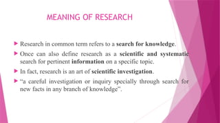 meaning of research Enhanced_Presentation | PPTX