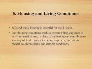 Meaning of Social factors and role of it in health and illness.pptx