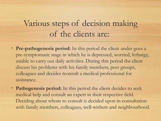 Meaning of Social factors and role of it in health and illness.pptx