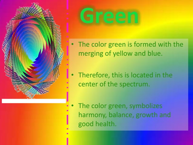 Meaning Of The Colors Of The Rainbow | PPTX