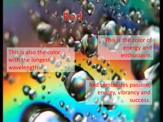 Meaning Of The Colors Of The Rainbow | PPTX