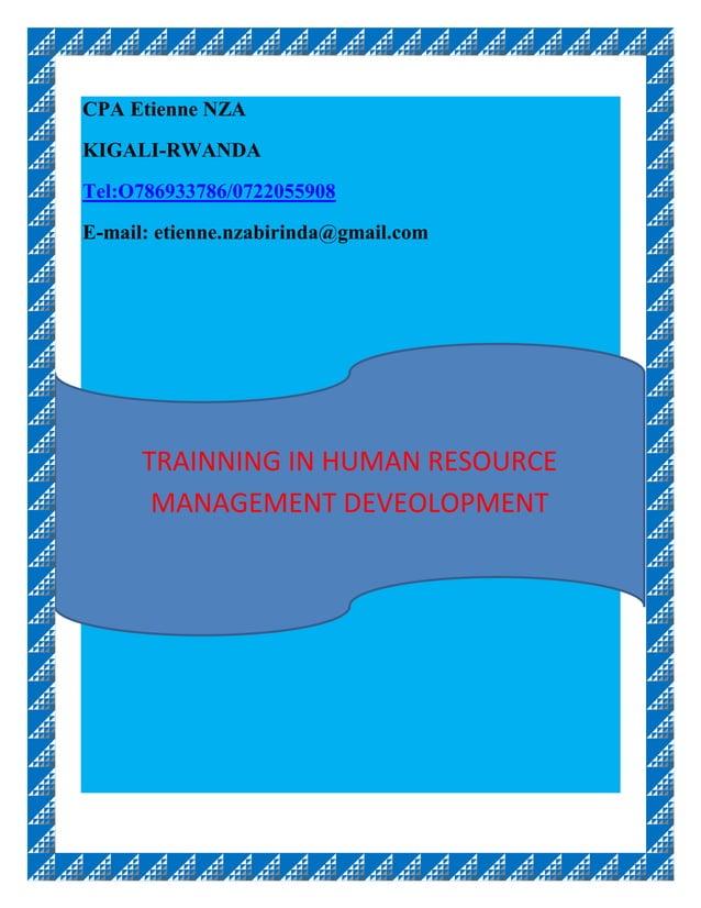 HUMAN RESOURCE MANAGEMENT DEVELOPMENT | PDF